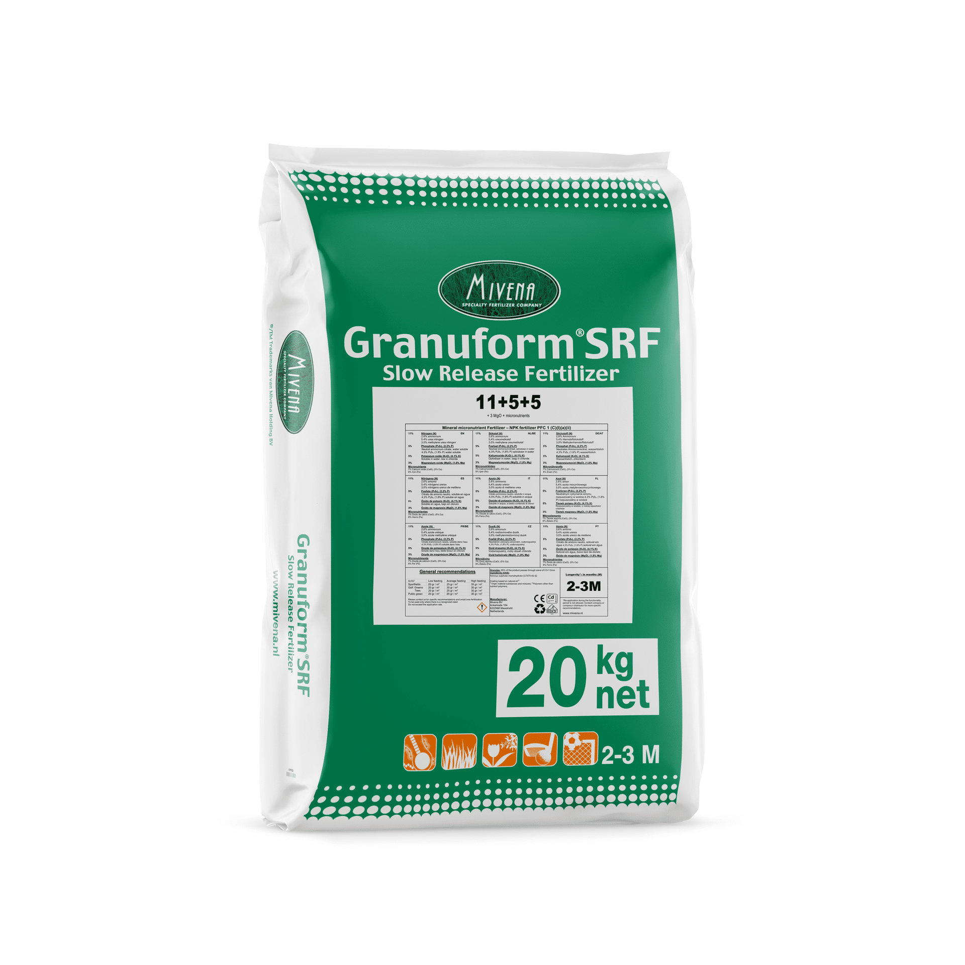 Granuform®SRF Cold Start 11+5+5+3MgO+7CaO+8Fe - Mivena | Specialty ...